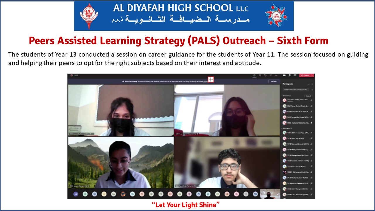 Al Diyafah High School LLC [National curriculum of England in Dubai and ...